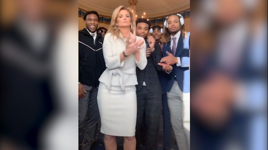 Gemi Bordelon Goes Viral In Dancing LSU White House Video - Game 7