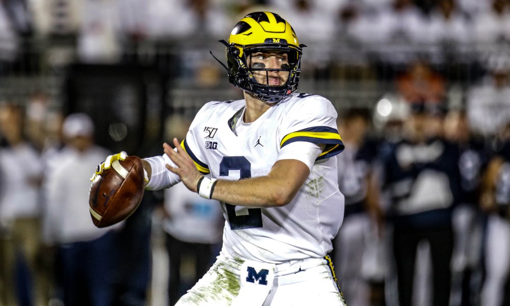 Shea Patterson Has Strong Take On Michigan Quarterback Battle - Game 7