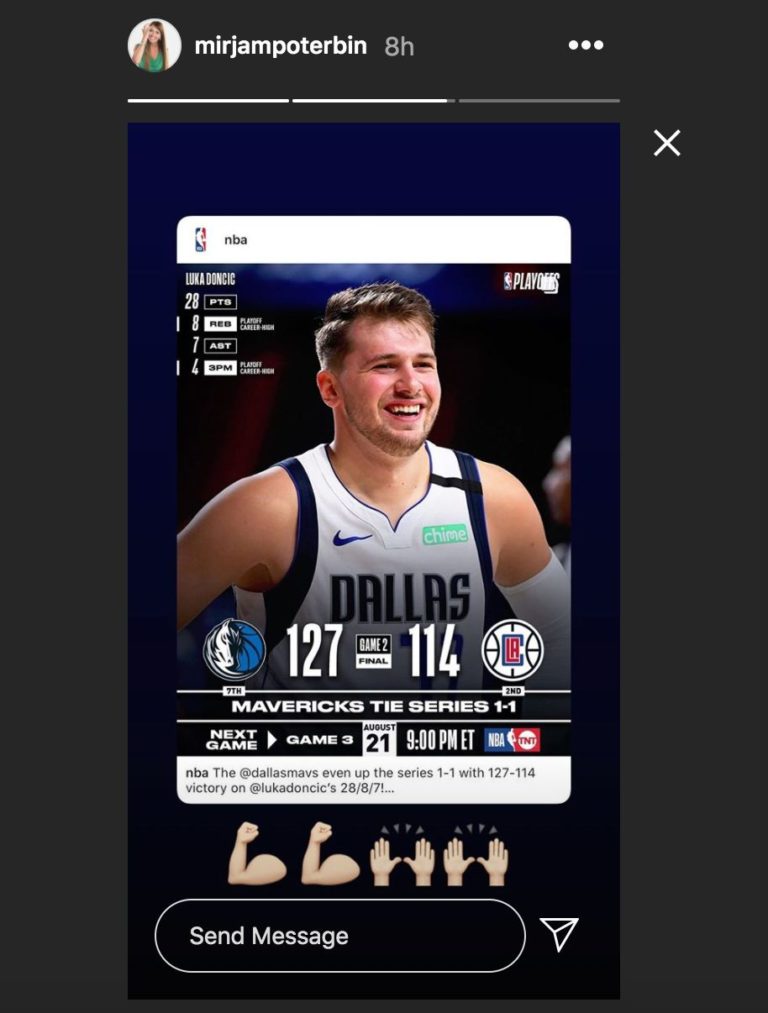 Luka Doncic Mom Mirjam Poterbin Posts Viral Instagram Photo After Big ...