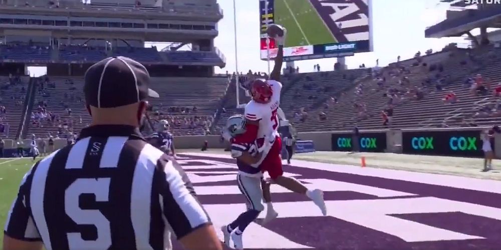 Jonathan Adams Made Some Insane Catches Against Kansas State (Video ...