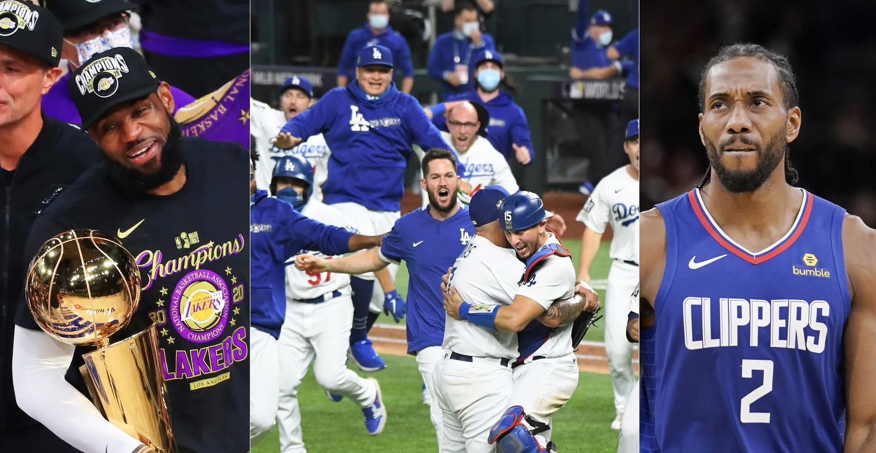Dodgers Ignore Clippers, Show Love To Lakers After World Series - Game 7