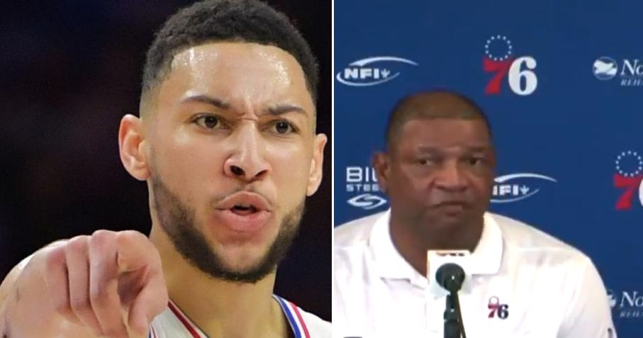 76ers Coach Doc Rivers Loses It Over Ben Simmons Question (Video) - Game 7