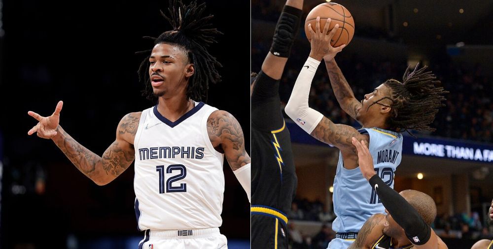 Ja Morant’s ‘We Ain’t Ducking No Smoke’ Shoes Cause A Stir - Game 7