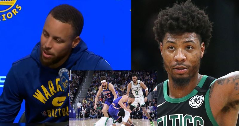 Stephen Curry’s Blunt Reaction To Marcus Smart Injuring Him - Game 7