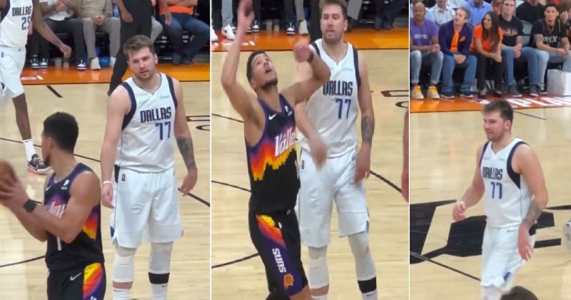 Luka Doncic’s 2-Word Insult For Suns’ Devin Booker (Video) - Game 7