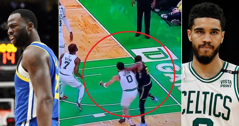 Video Of Draymond Green’s Dirty Play On Jayson Tatum Goes Viral - Game 7