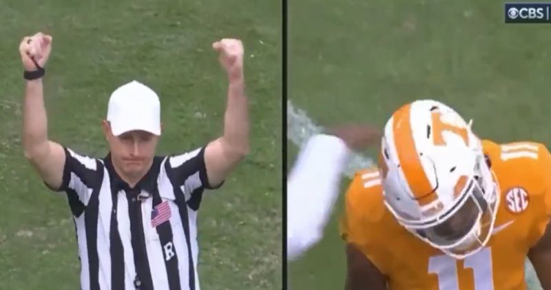 Alabama Fans Notice Ref’s Suspicious Act In Tennessee Loss (Video) - Game 7