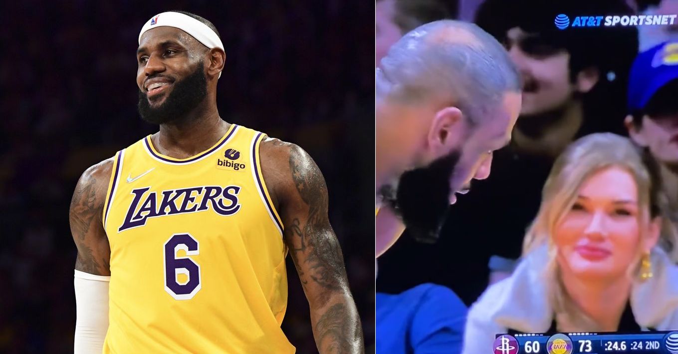 LeBron James’ Encounter With Female Lakers Fan (Video) - Game 7