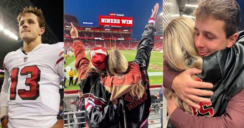 Brock Purdy’s Photos With Girlfriend Go Viral Before 49ers Game - Game 7