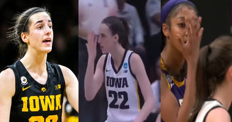 Video Of Difference Between Caitlin Clark And Angel Reese’s Taunts - Game 7