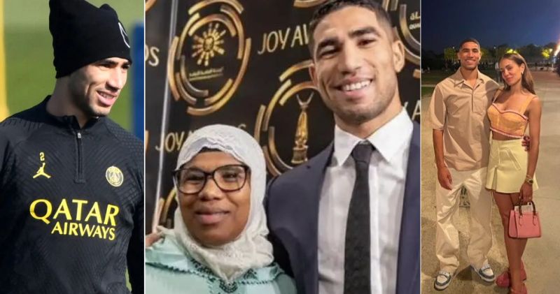Achraf Hakimi Allegedly Outwits Wife By Putting Assets In Mom’s Name ...