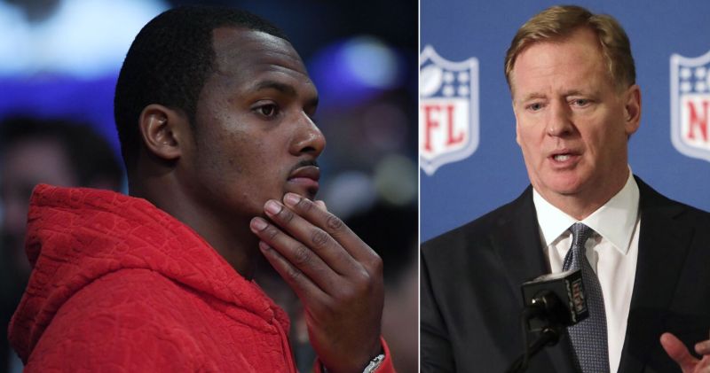 Roger Goodell’s Treatment Of Deshaun Watson Goes Viral (Video) - Game 7