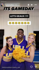 LSU Cheerleaders' Wild Photos Go Viral After Arkansas Win - Game 7