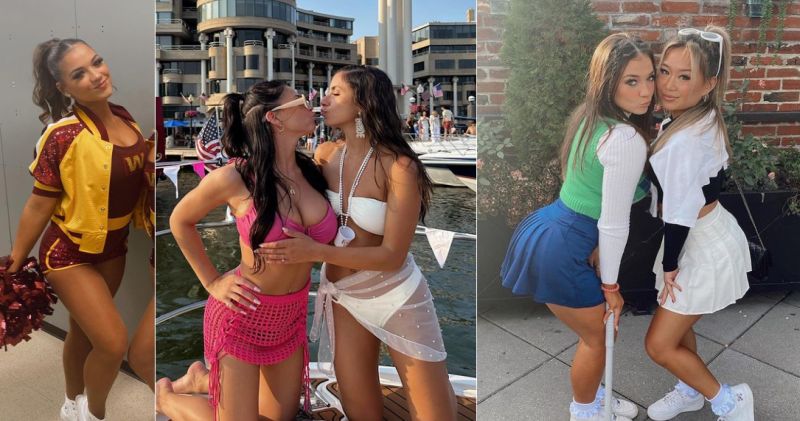 Commanders Cheerleader’s Wild Photos Go Viral After 49ers Loss - Game 7