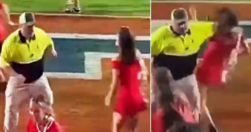 Security Guard Elbows Sorority Girl After Ole Miss Beats LSU (Video ...