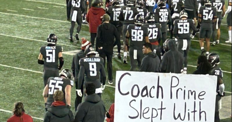 Colorado Fan’s Sign About Deion Sanders Causes A Stir (Photos) - Game 7