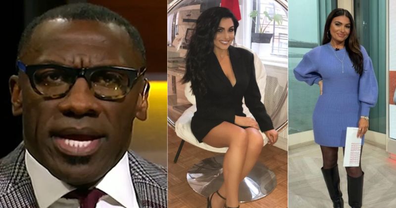 Shannon Sharpe Couldn’t Stop Staring At Molly Qerim’s Outfit On First ...