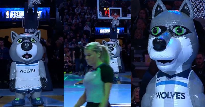 Timberwolves Mascots’ NBA Pregame Routine Goes Viral (Video) - Game 7