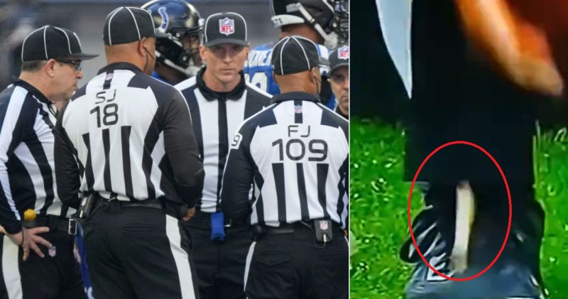 NFL Fans Notice Ref Drop Something During Dolphins-Titans Game - Game 7