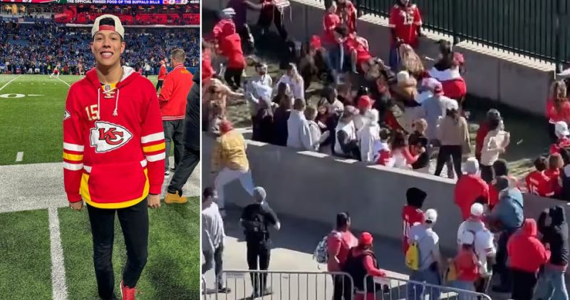 Jackson Mahomes’ Actions During Chiefs Parade Shooting Go Viral - Game 7