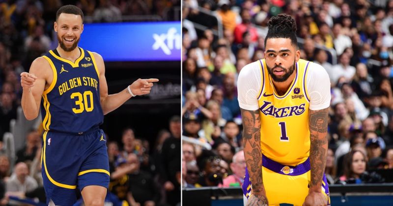 Stephen Curry Mercilessly Taunts D’Angelo Russell During Lakers Game ...