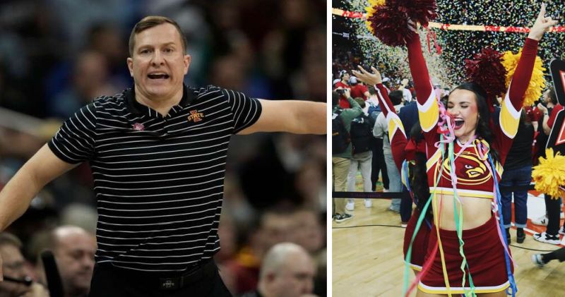 Iowa State Cheerleaders Wild Photos Go Viral During March Madness Game 7