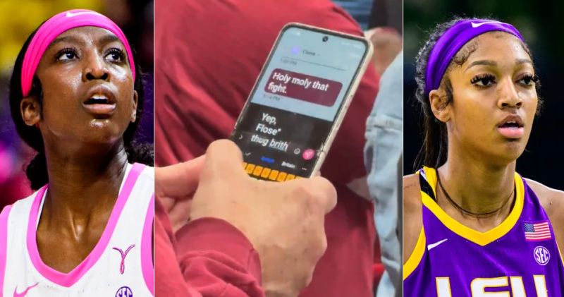 South Carolina Fan’s Text Message About Flau'jae Johnson Goes Viral - Game 7