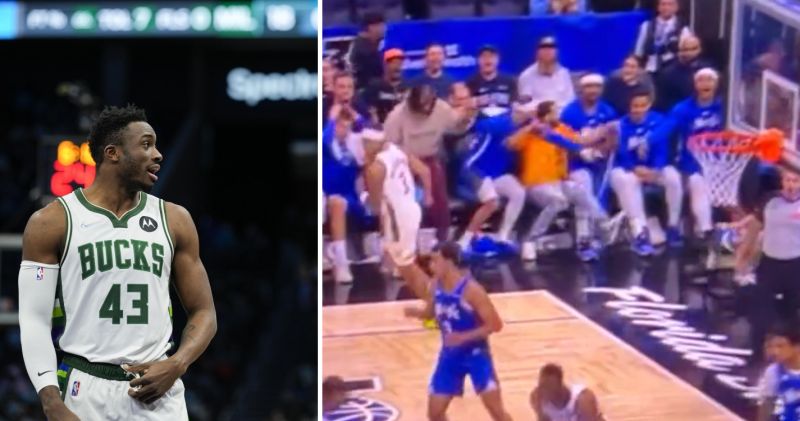 Magic Bench’s Response To Thanasis Antetokounmpo Missed Dunk - Game 7