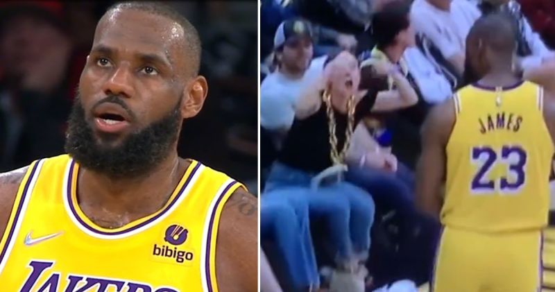 LeBron James’ Encounter With Female Nuggets Fan Goes Viral - Game 7
