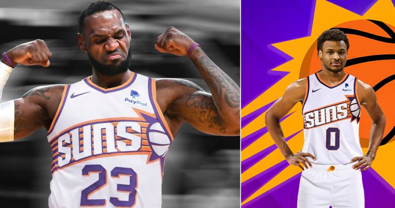 Phoenix Suns’ Current Plan For LeBron James And Bronny - Game 7
