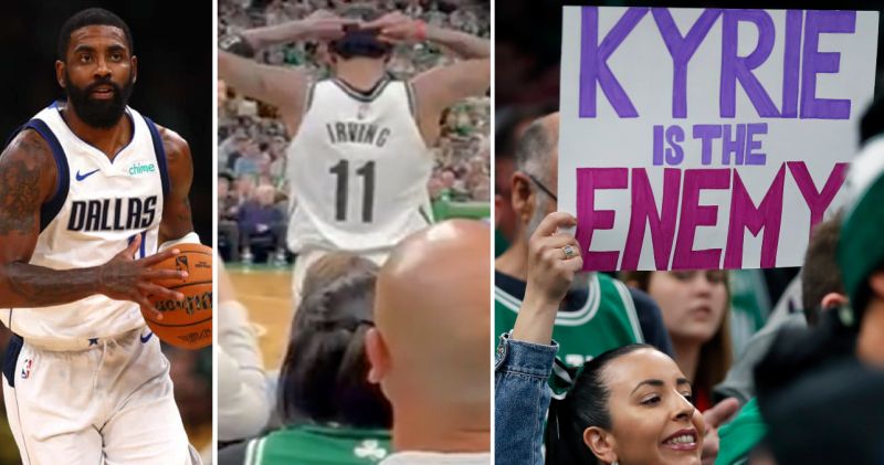 Celtics Fans Chant 2-Word Kyrie Irving Message After Finals Win - Game 7