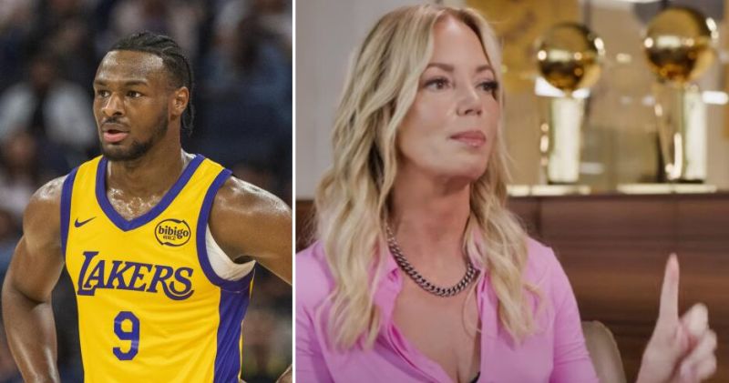 Jeanie Buss’ Take On LeBron James Playing With Bronny James - Game 7