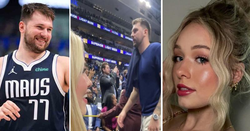 Mavericks Fan's Courtside Encounter With Luka Doncic Goes Viral - Game 7