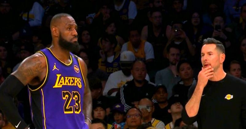 LeBron James Already Annoyed With Lakers Coach JJ Redick? - Game 7