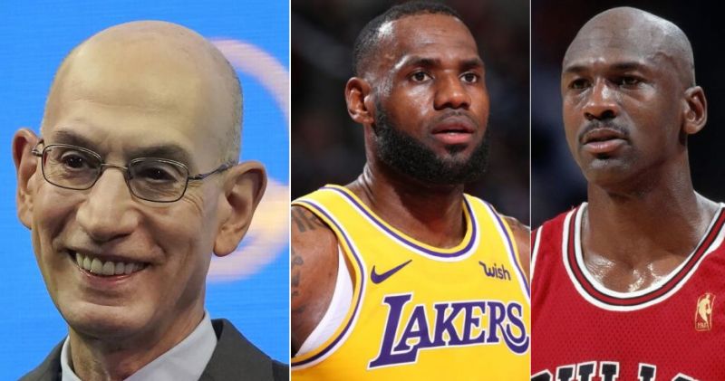 Adam Silver Reveals NBA’s True GOAT Between Michael Jordan, LeBron James - Game 7