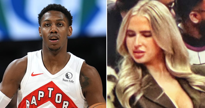 Raptors Cameraman Can’t Stop Zooming In On Fan During Pacers Game - Game 7