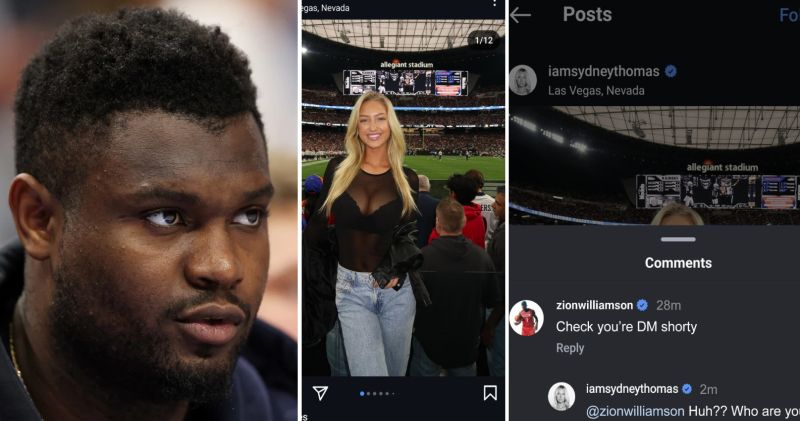 Zion Williamson’s Encounter With Sydney Thomas Goes Viral - Game 7