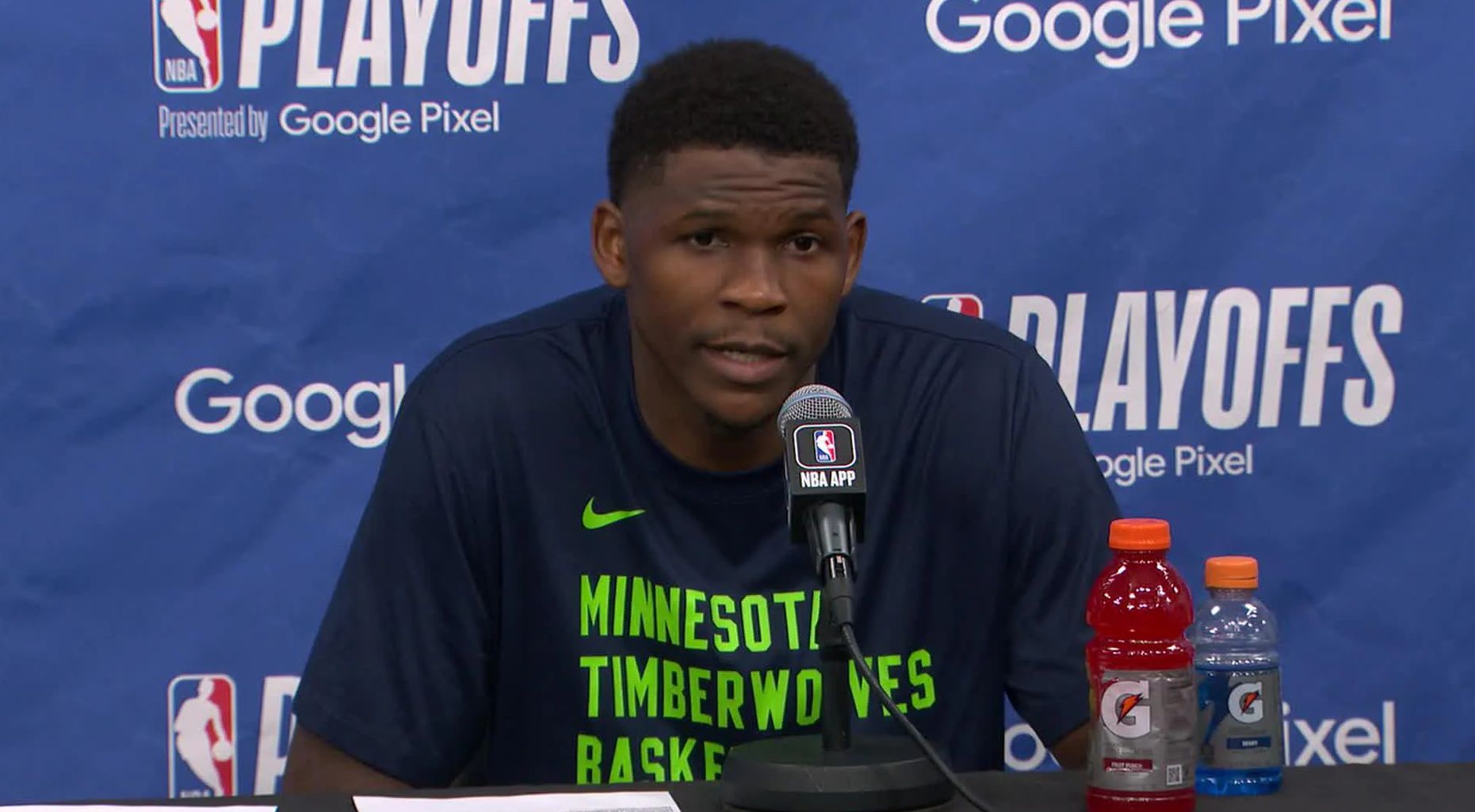 Anthony Edwards' Message For Draymond Green Goes Viral - Game 7