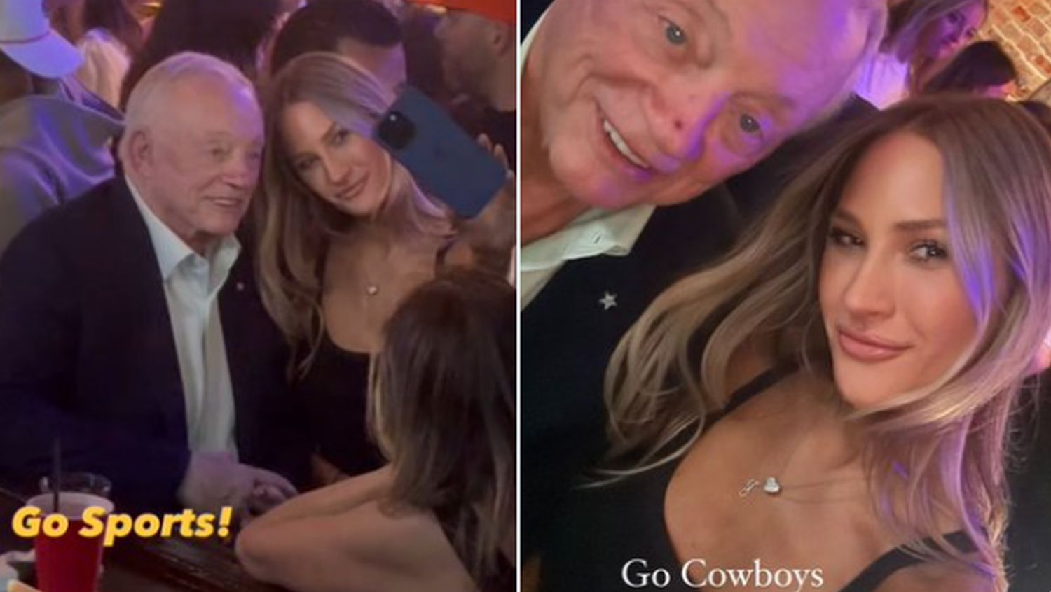 Jerry Jones' New Blonde Friend Identified - Game 7