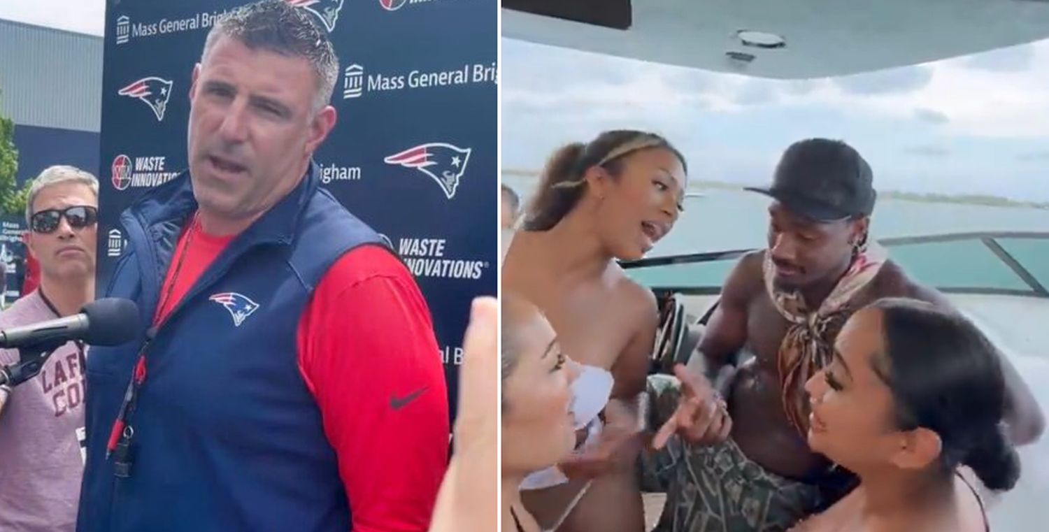 Stefon Diggs' Drake Maye Comparison Goes Viral After Patriots Game - Game 7