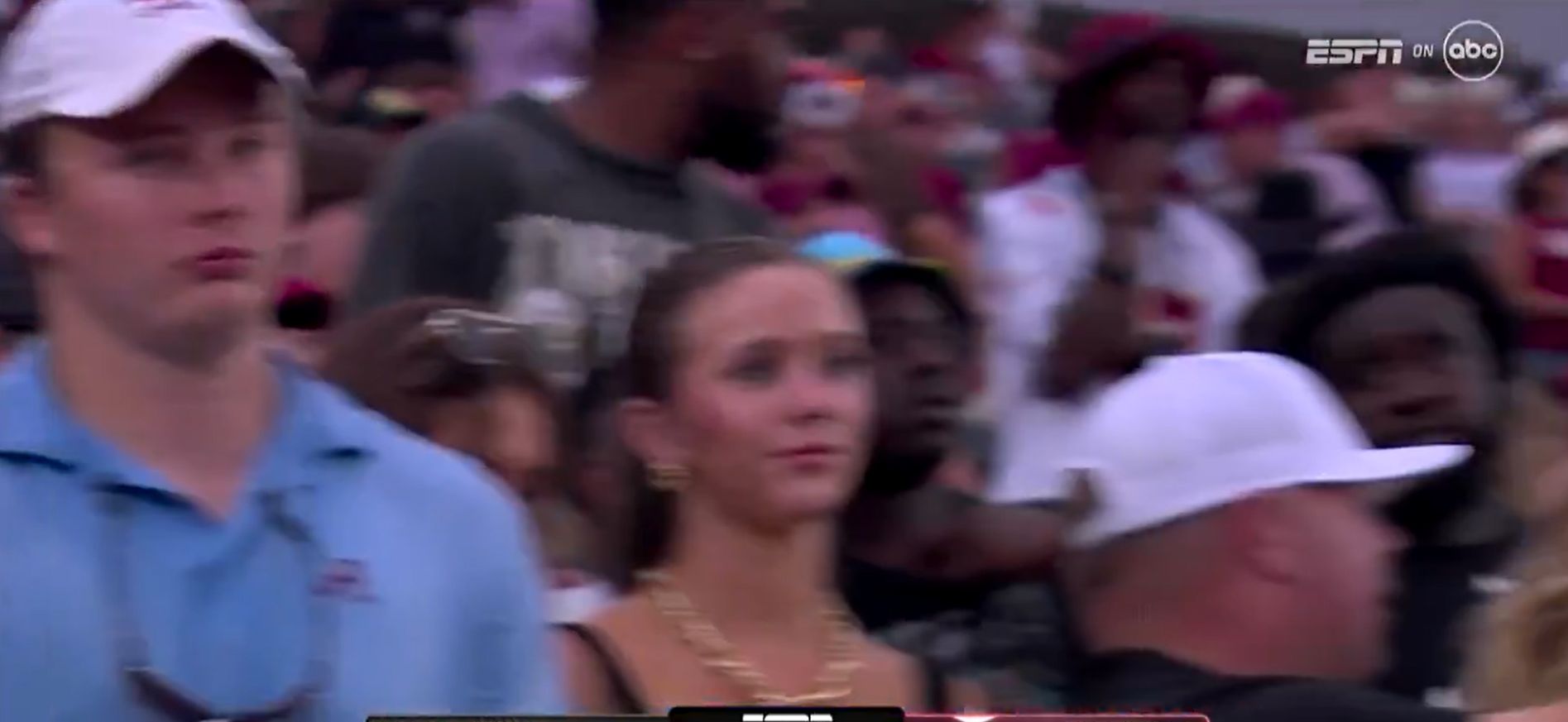 Alabama Fan's Inappropriate Gesture During Florida State Game Goes ...