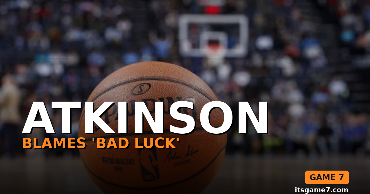 Kenny Atkinson Calls Cavaliers 'Unlucky' After Coaching Disaster ...