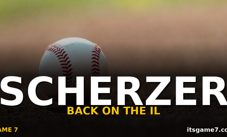 Max Scherzer Hits the IL Again for the Blue Jays With Forearm and Ankle ...