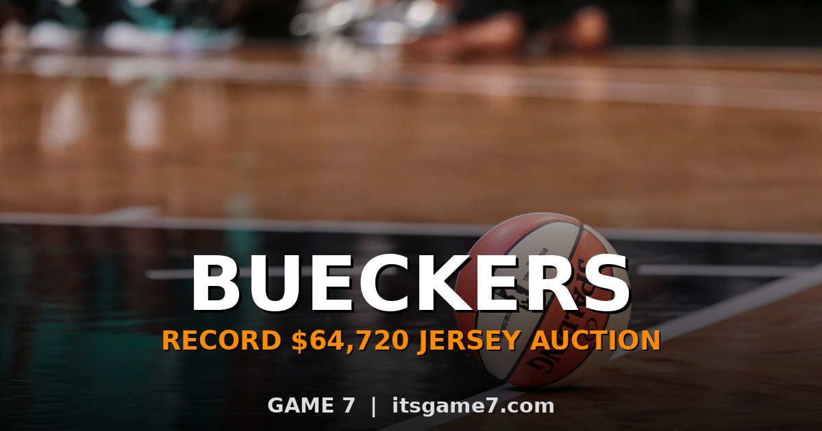 Paige Bueckers' WNBA Debut Jersey Sells for Record $64,720 at Auction ...