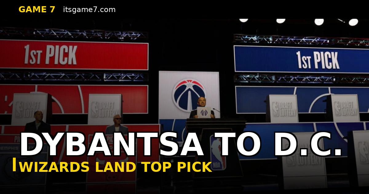 AJ Dybantsa Projected as Wizards Top Pick in 2026 NBA Draft Mock - Game 7