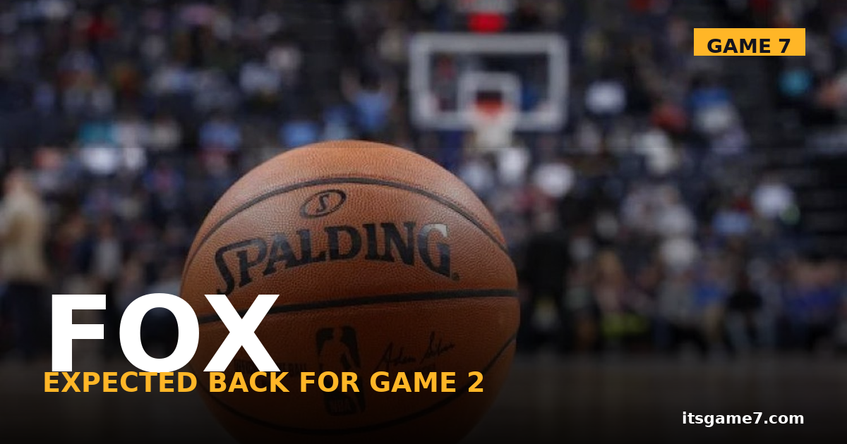 Spurs Get Encouraging Update on De'Aaron Fox Ahead of Game 2 Against ...