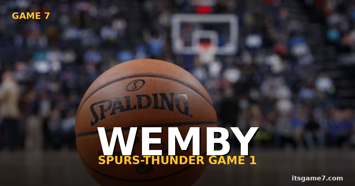 Spurs vs. Thunder Game 1: Can Victor Wembanyama Slow a Perfect OKC Team ...