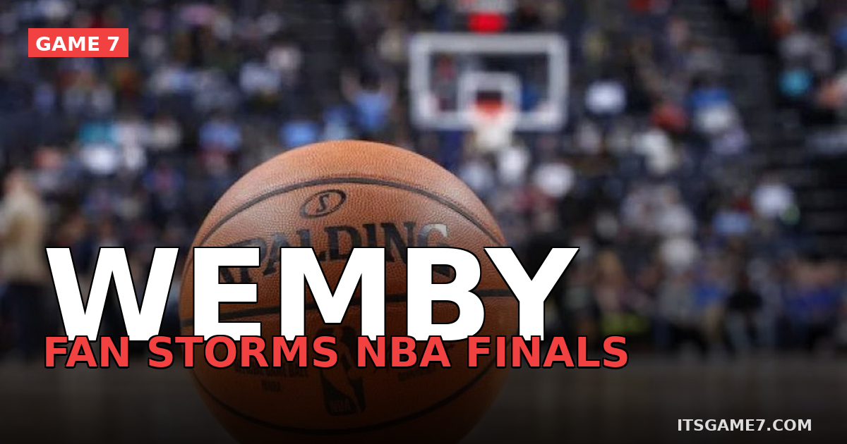 Fan Storms NBA Finals Court for Wembanyama Selfie in Spurs Game 1 ...