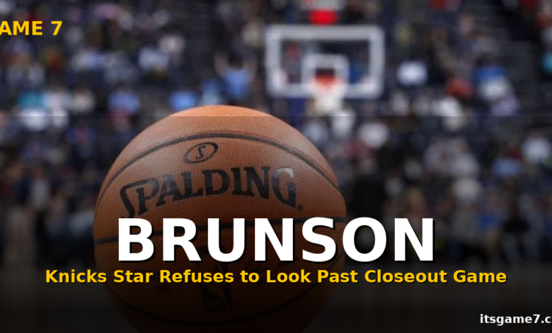 Jalen Brunson's Cold 'O-O' Response Before Game 5 Is the Knicks Energy ...
