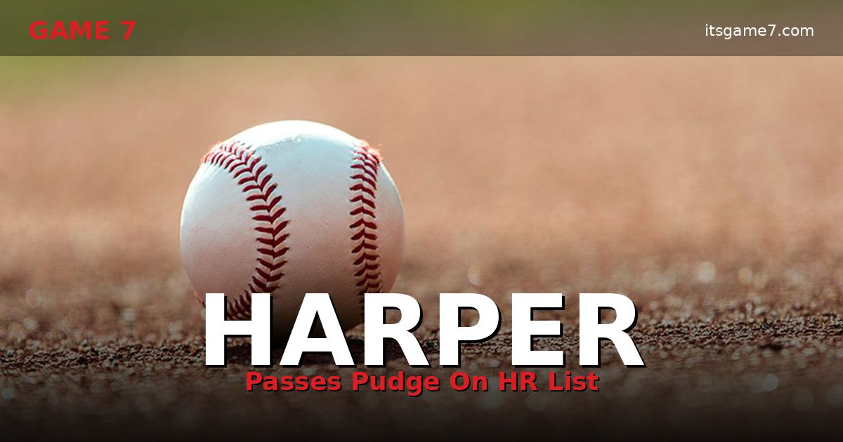 Bryce Harper Passes Carlton Fisk On Career Home Run List: Phillies ...